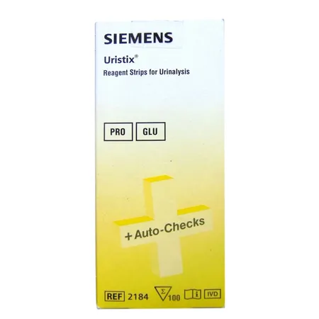 Urine Strips Uristix CLIA Waived, 100/Bottle | Dealmed Medical Supplies