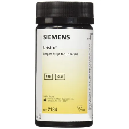 Urine Strips Uristix CLIA Waived, 100/Bottle | Dealmed Medical Supplies