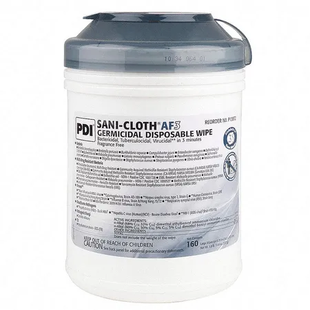 Wipe Germicidal Sani-Cloth AF3 6" x 6¾ Large, 160/Tb | Dealmed Medical ...