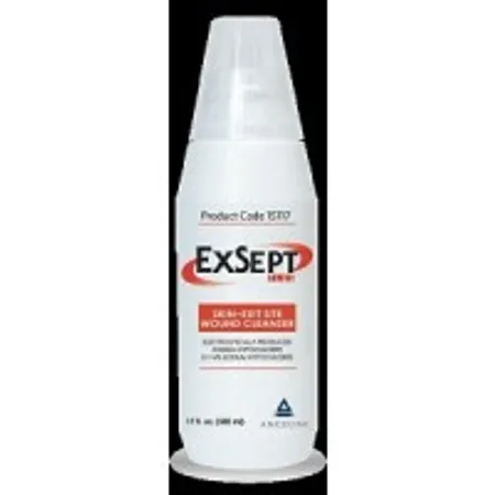 ExSept Plus Skin & Wound Cleanser, 100mL, 24 Bottles/Case - 100 mL,Case ...