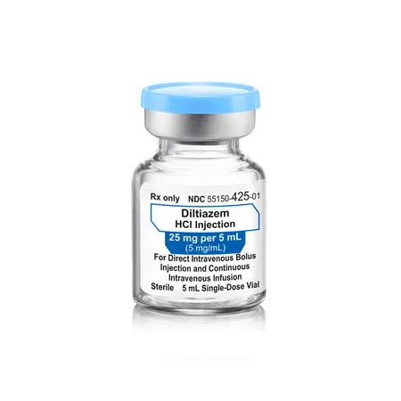 Diltiazem Hydrochloride 25mg/5mL 10/BX | Dealmed Medical Supplies