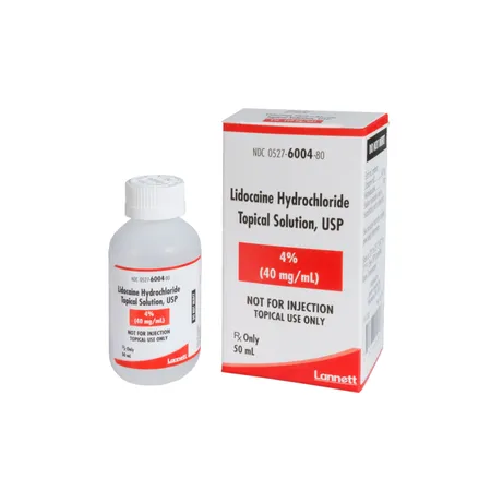 Lidocaine Topical Solution 4% 50 mL, 1/Bx | Dealmed Medical Supplies