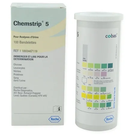 Urine Test Strips Chemstrip 5 OB, 100/Ea | Dealmed Medical Supplies