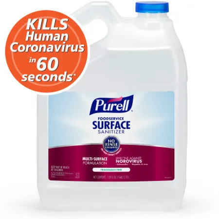 Surface Disinfectant Purell 1 Gallon Refill, 4/Cs | Dealmed Medical ...