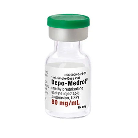 Depo-Medrol 80 mg 1 mL SDV, 25/Box | Dealmed Medical Supplies