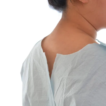 Gown Exam 30" x 42" 3-Ply T/P/T Blue, 50/Cs - Blue | Dealmed Medical ...