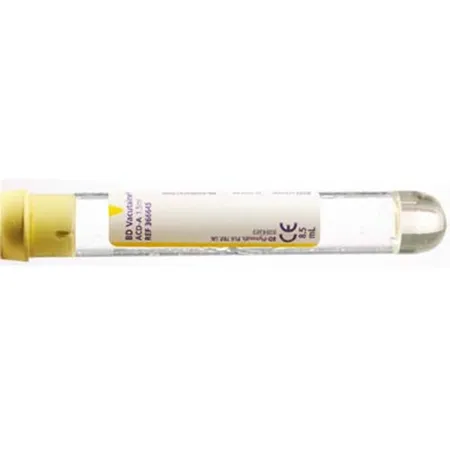 Blood Collection Tube Vacutainer w/ Anticoagulant ACD Solution A Yellow ...