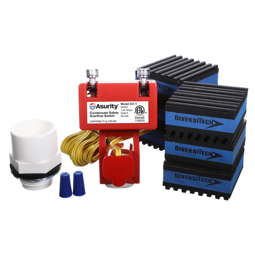 Drain Pan, HR, Install Kit - Asurity