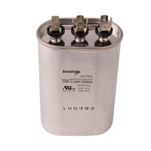 Mtr. Run Cap,Ovl,35+7.5uf 440v