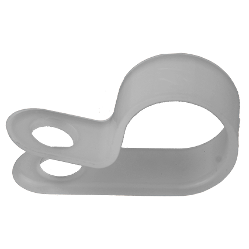 Cable Clamp,Nylon, 1/2in I.D.