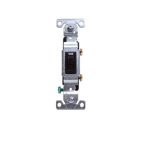 Toggle Switch,SP,Brn,120V/15A