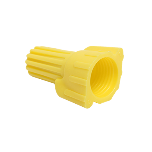 Wire Conn.,Wing,Ylw,Pk of 100