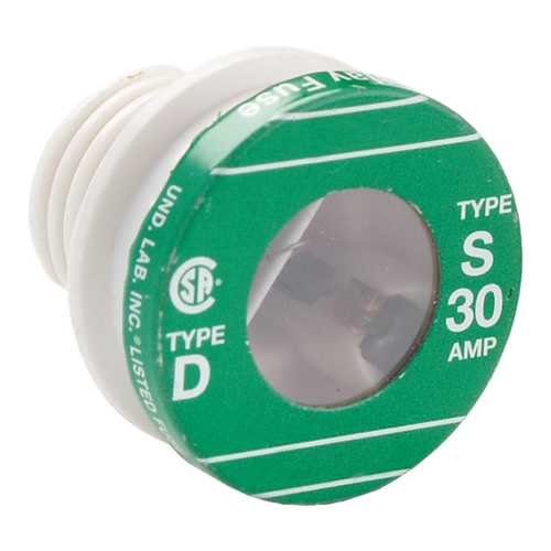 Fuse, Non-Tamper, Type S, 30A