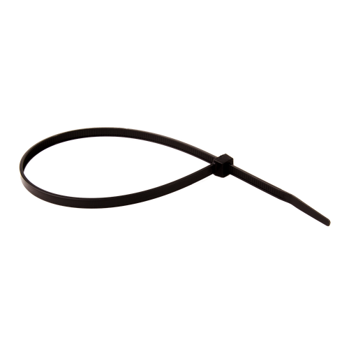 Cable Tie, Blk 11in Pk of 500
