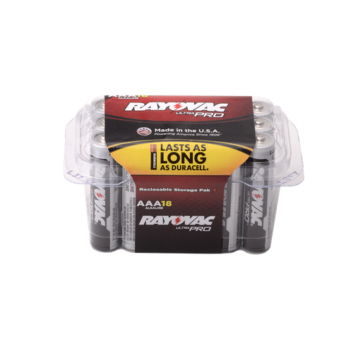Bat,Rayovac,Alkaline AAA,18/PK