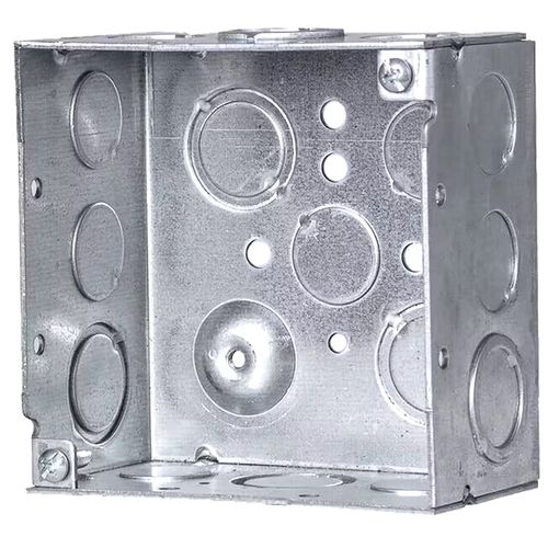 4x4 in. Welded Metal Box