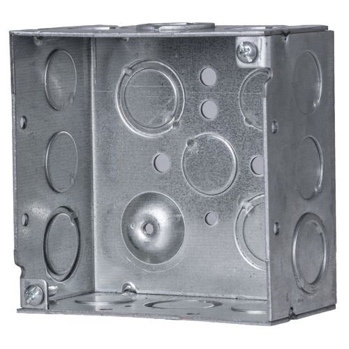 4x4 in. Welded Metal Box