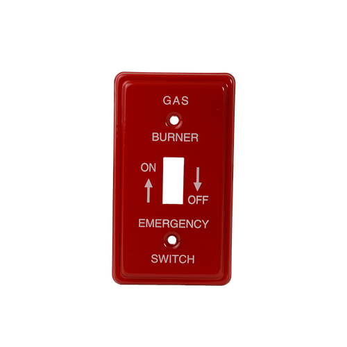 Cover,Switch,Red Emerg. Burner