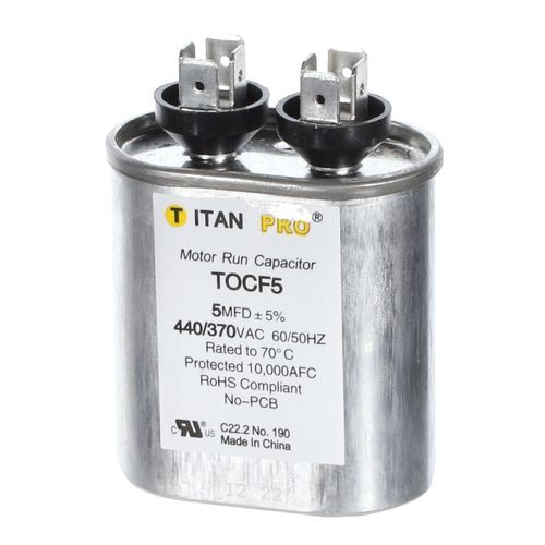 5 MFD 440/370V OVAL