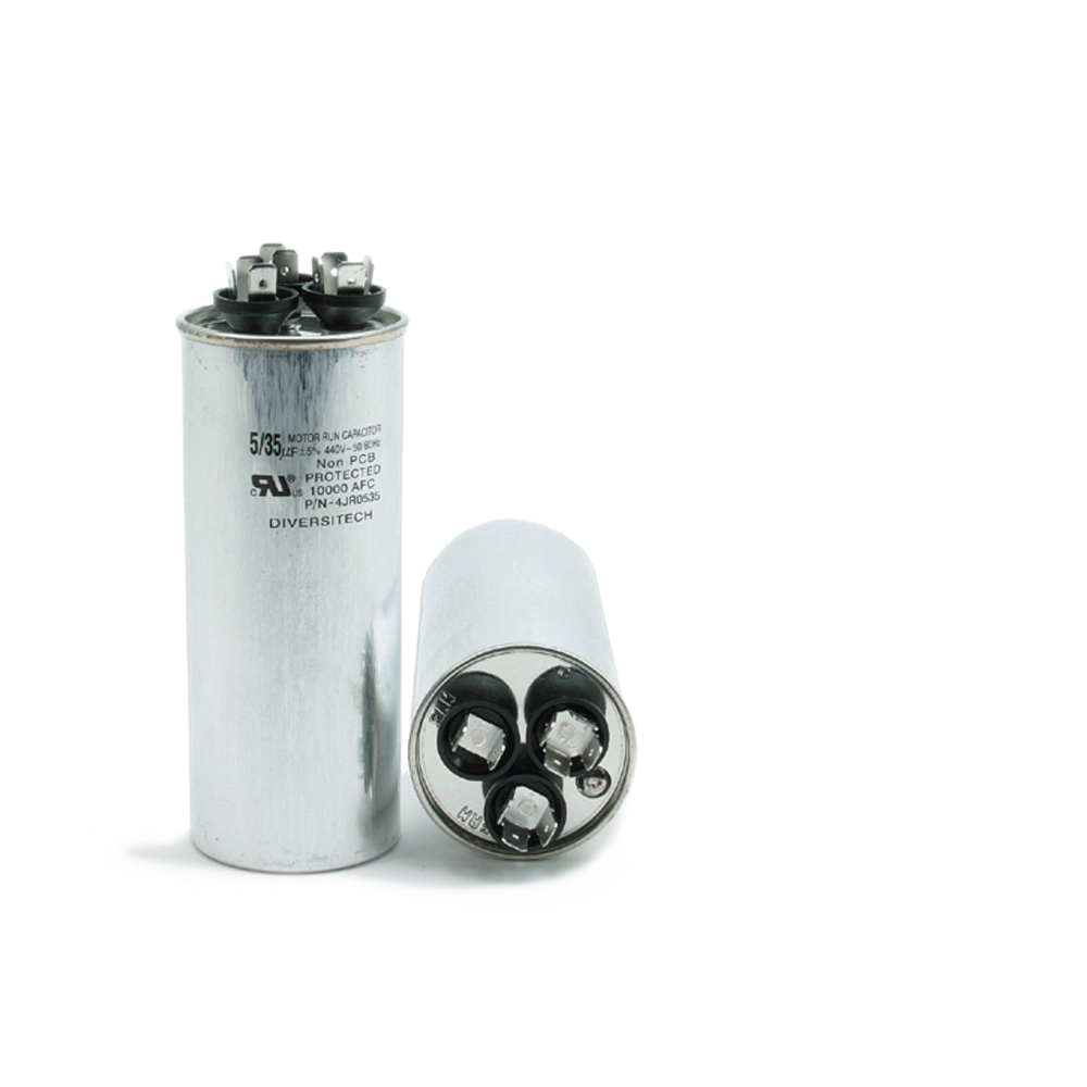 Mtr. Run Cap,Round,25+5uf 440v
