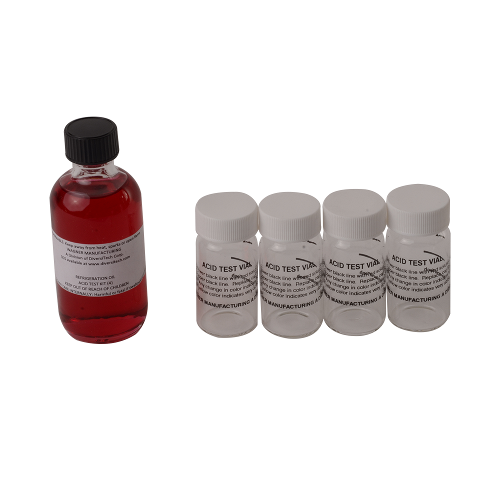 Detects acid in refrigeration oil. Convenient, one-step test means no ...