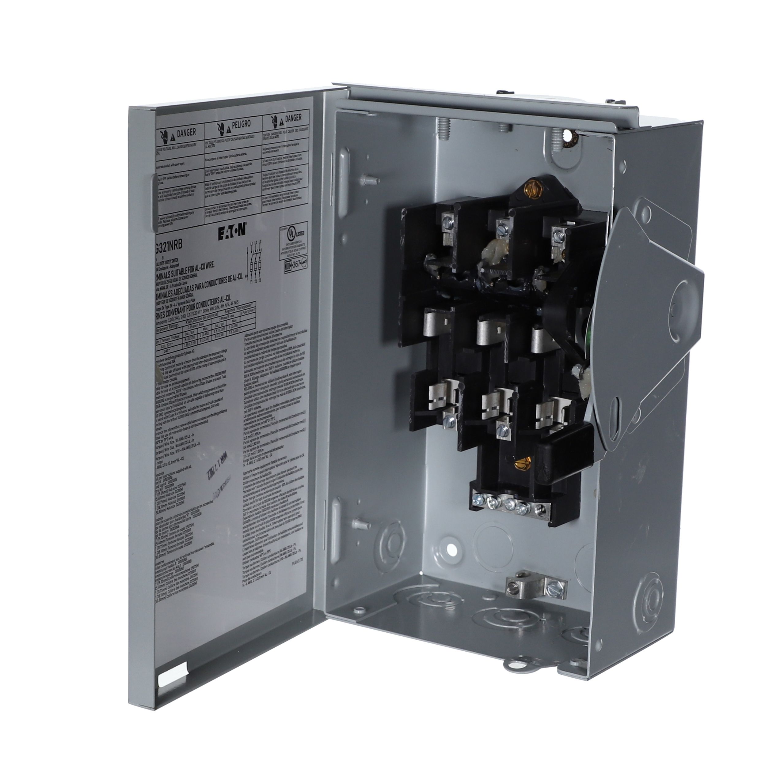 Disconnect, 3 Phase,F, 30 Amp