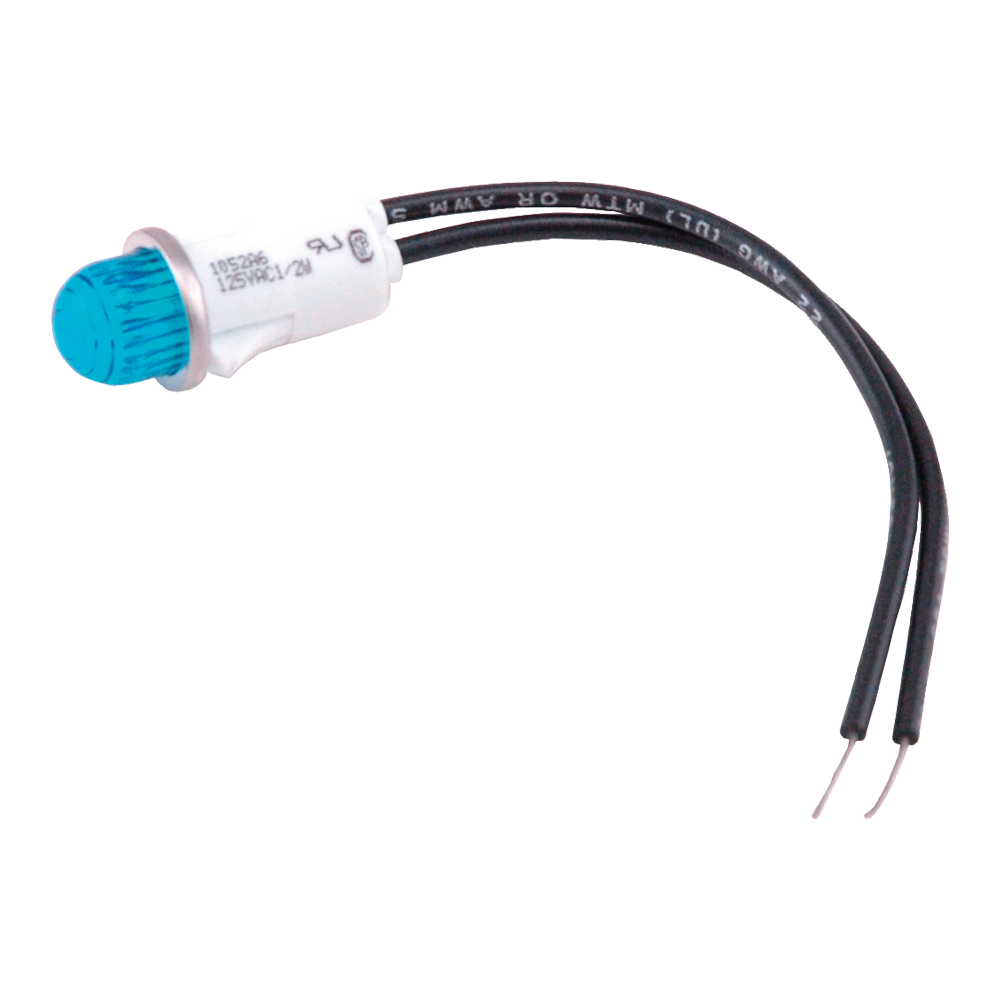 Indicator Light, Blue,105-125V