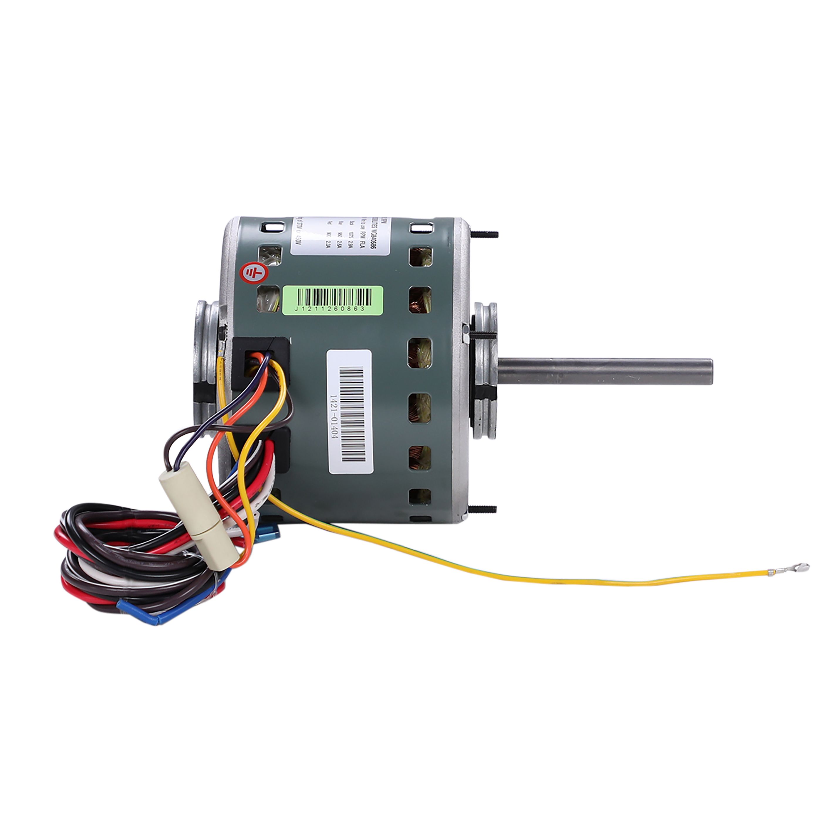 Direct Drive Furnace Blower Motor, 3/4HP, 1075/3 RPM, 9.5FLA, 115V ...
