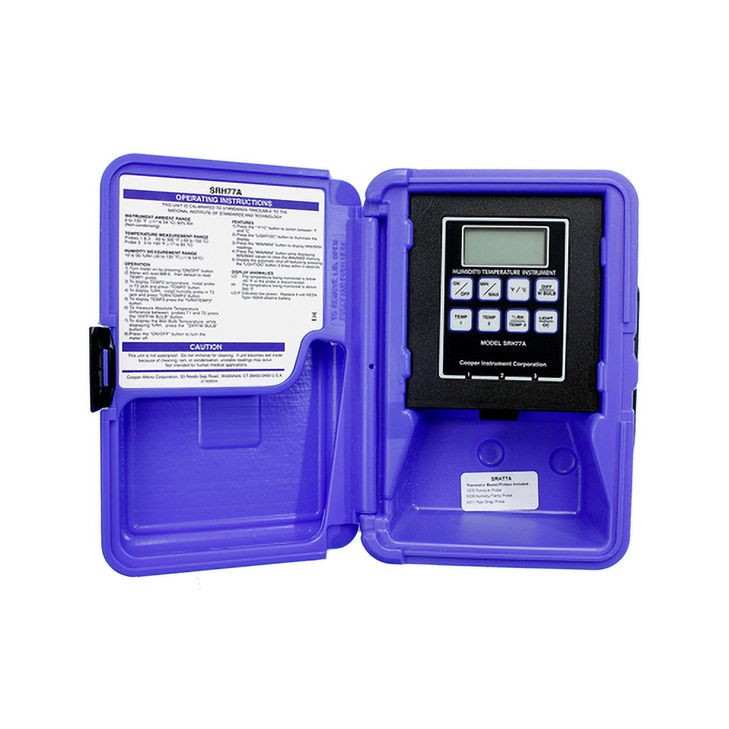 Temp Humid Wet Bulb & Case