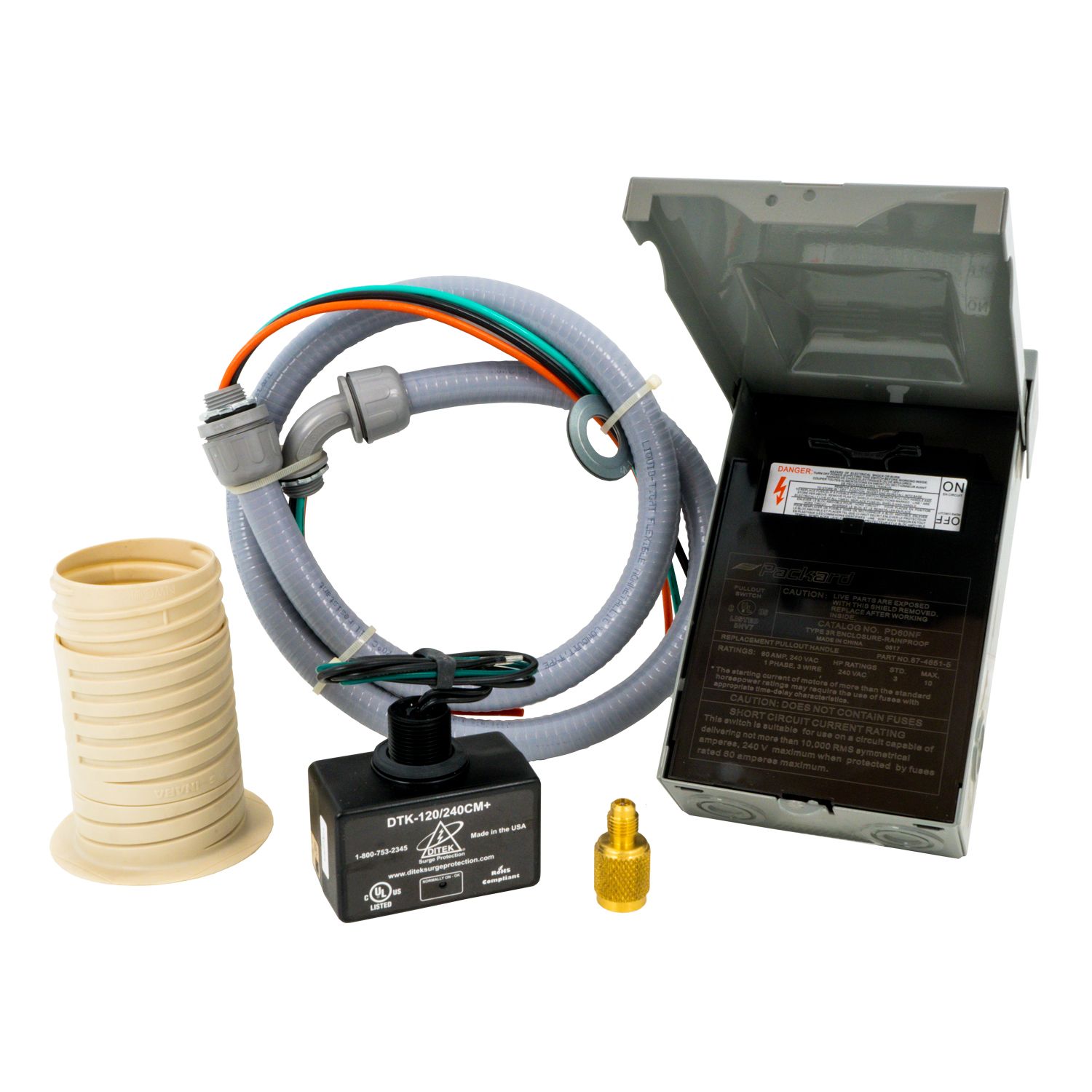 Mini Split Kit With 6 ft. Whip